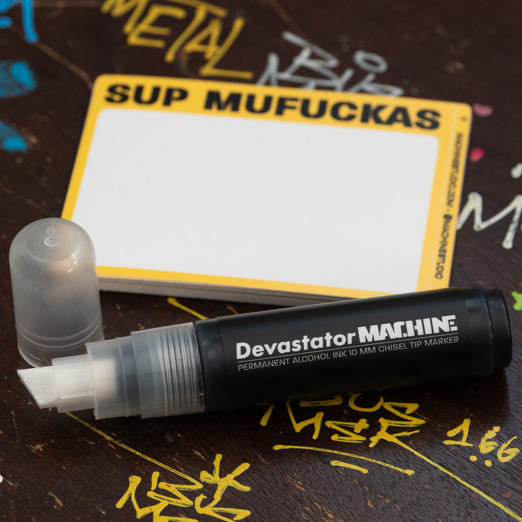 Devastator Machine + 20 Sup Mufuckas Blanks – Machine Studio