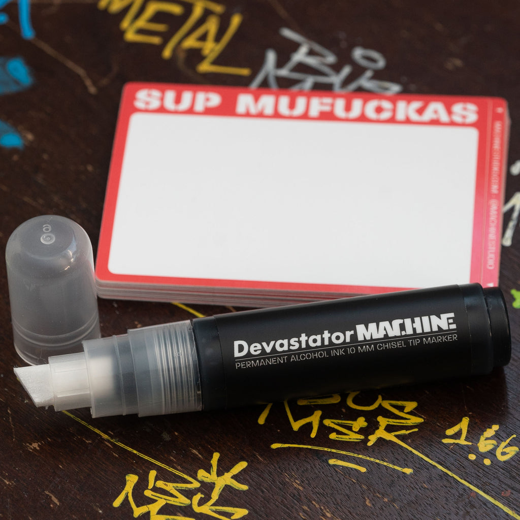 Devastator Machine + 20 Sup Mufuckas Blanks – Machine Studio